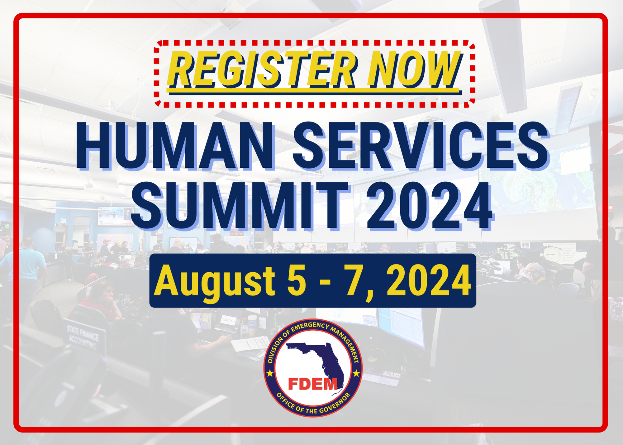 POSTPONED Human Services Summit 2024 | Florida Disaster